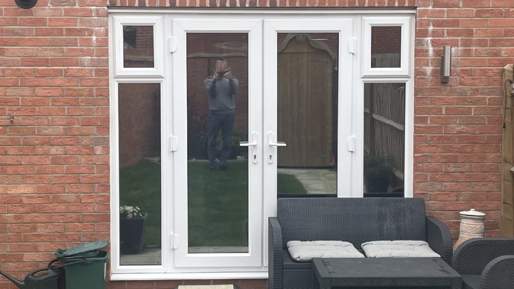 Privacy window film installation. | Cheltenham Home Tinting